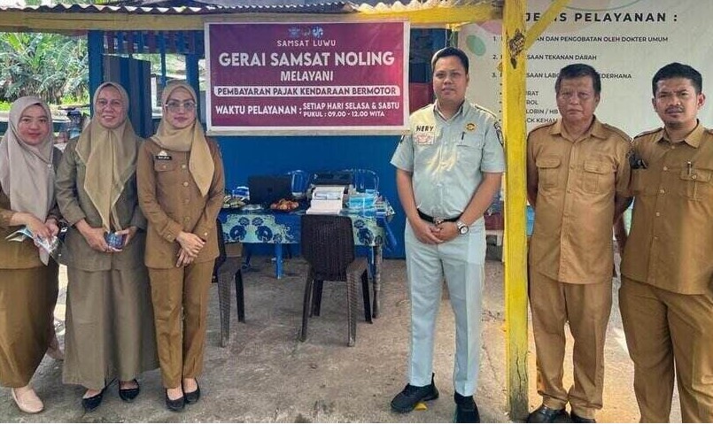 Samsat Hadir di Kelurahan Noling